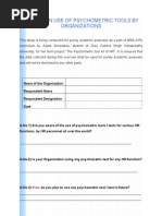 ESS Questionnaire Staff | PDF | Performance Appraisal | Employment