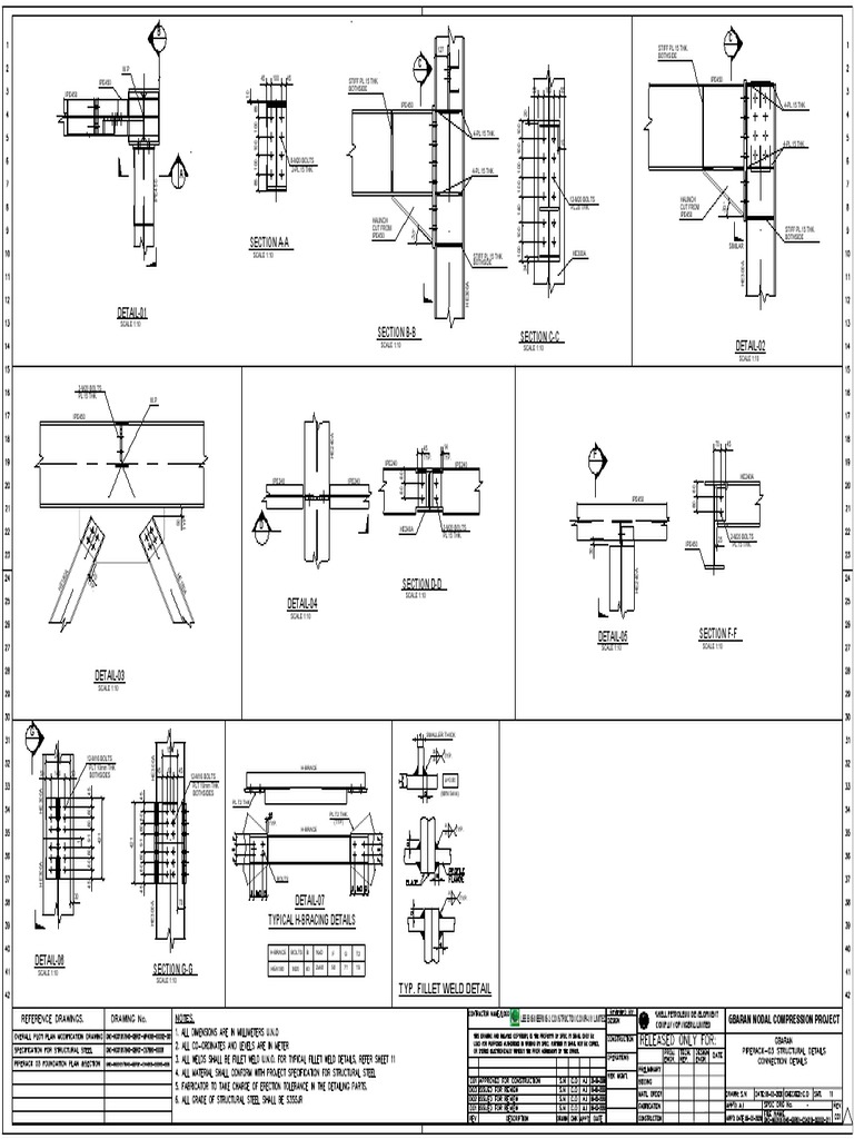 GNC-NG01017640-GBRG1-CS4018-00002-011 C01 Piperack 03 Structural Drawing Plan and Elevation ...