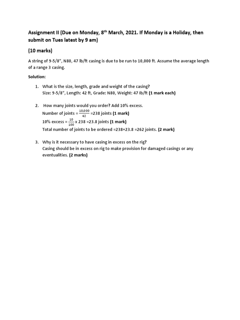 Assignment III Solution | PDF