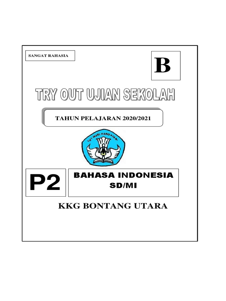 TRY OUT 2 BINDO 2020-2021-Dikonversi | PDF | Kesehatan Holistik
