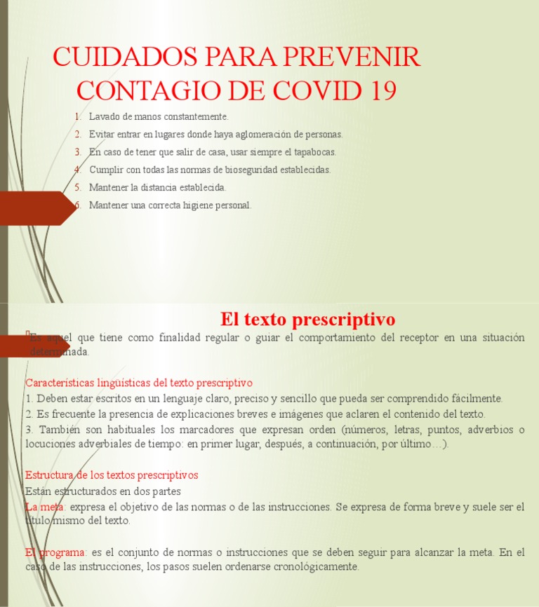 Texto Prescriptivo | PDF