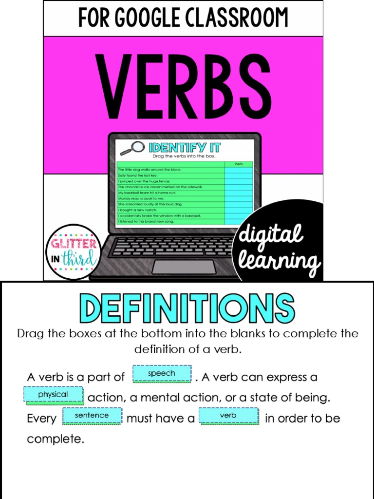 Copy of Verbs For Google Drive | PDF | Grammatical Tense | Verb