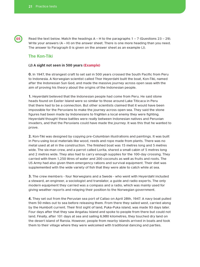 Reading Part 4 | PDF | Water Transport