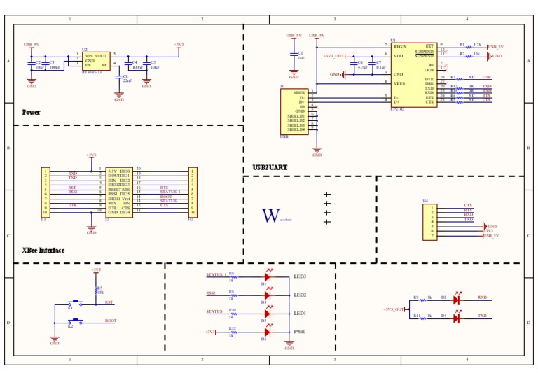 XBee USB Adapter Schematic | PDF | Chess | Chess Theory
