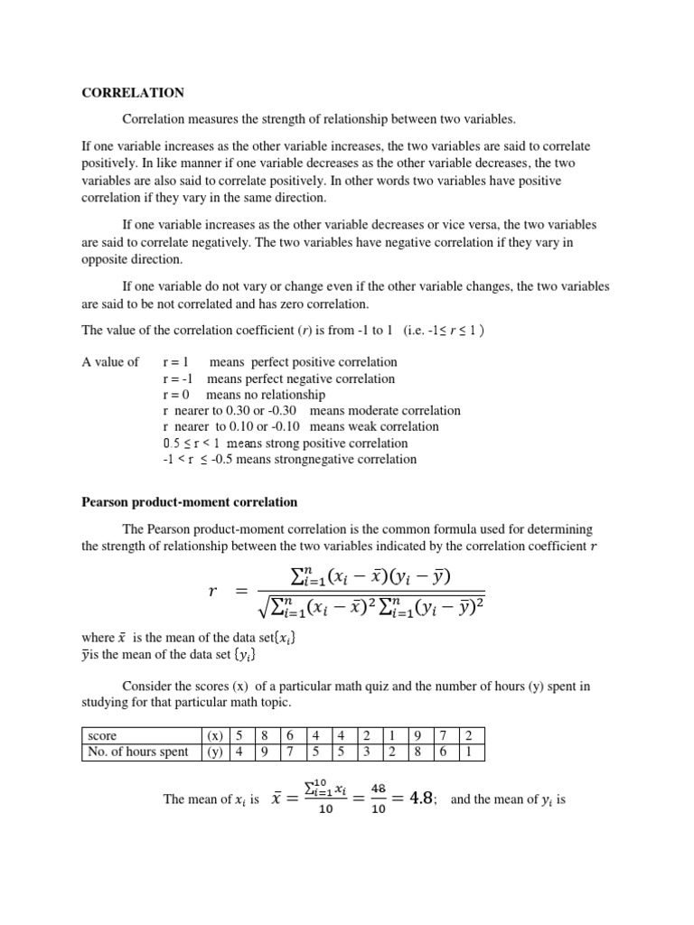 CORRELATION and Regression | PDF | Correlation And Dependence | Regression Analysis