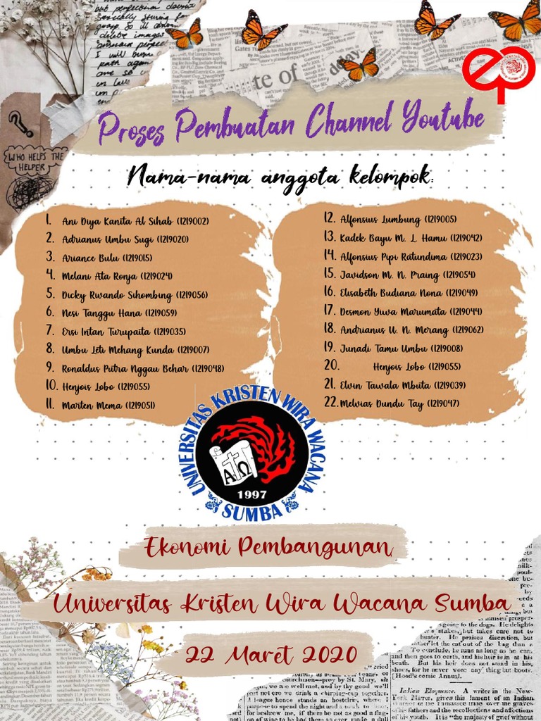 Proses Pembuatan Channel Youtube | PDF