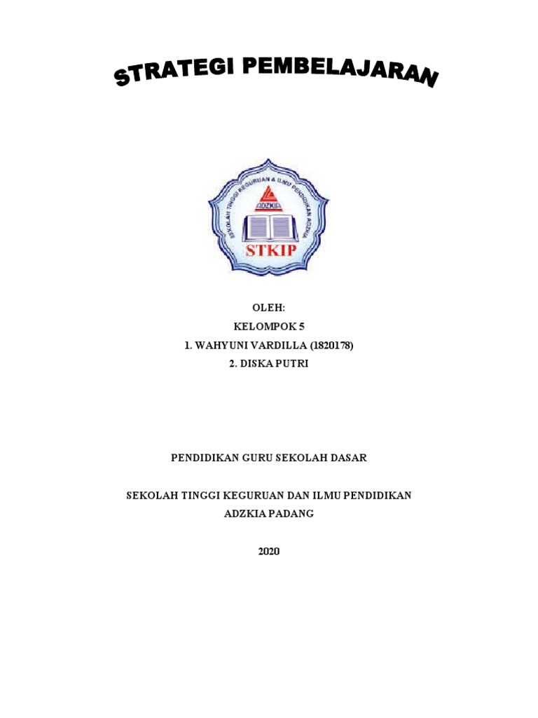Buku Strategi Pembelajaran | PDF