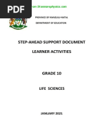 Grade 10 Topic Test Chemistry of Life | PDF | Biochemistry | Chemistry