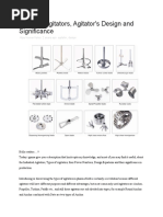 Types of Agitators | PDF | Propeller | Turbine
