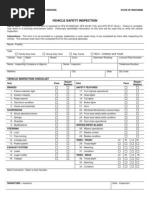 UBER Inspection Form PDF | PDF