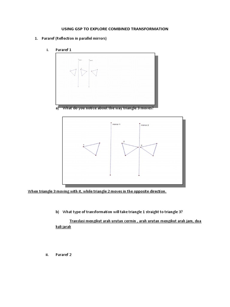 Exploring Combined Transformations in Math | PDF