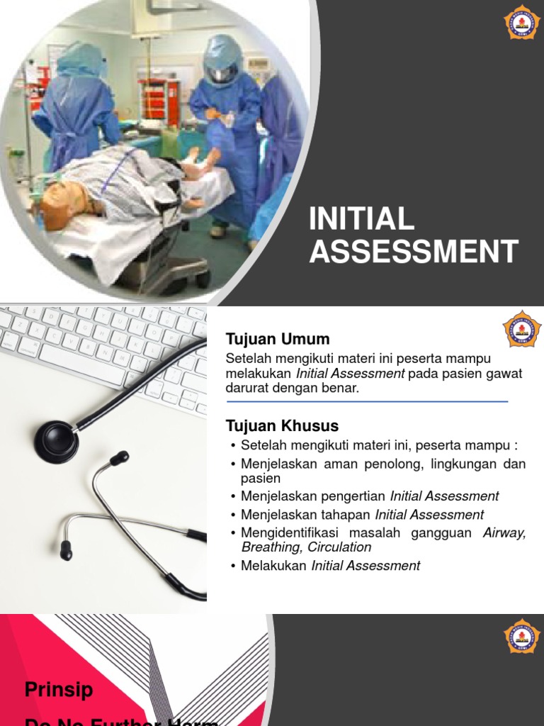 Panduan Initial Assessment Pasien Darurat | PDF