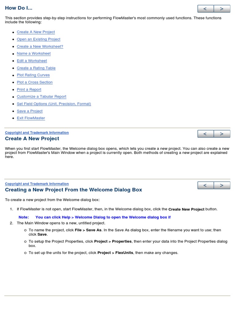 FlowMaster 04 How Do I | PDF | Dialog Box | Menu (Computing)