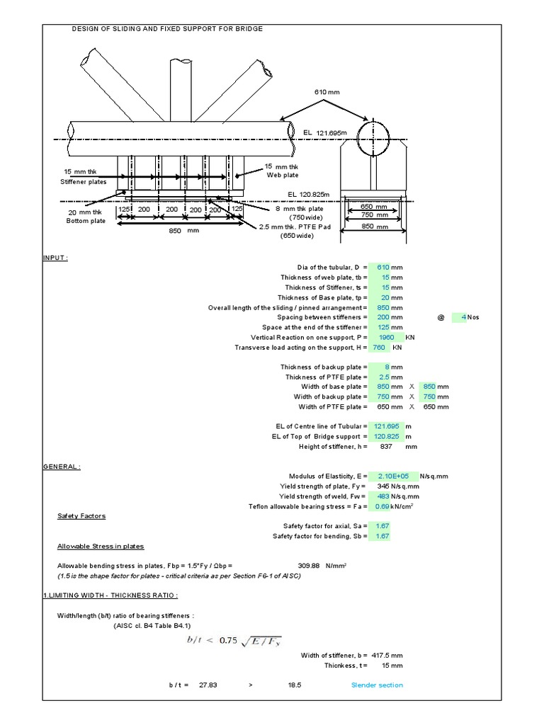 Bridge Sliding End and Fixed End-CIFB03 | Download Free PDF ...