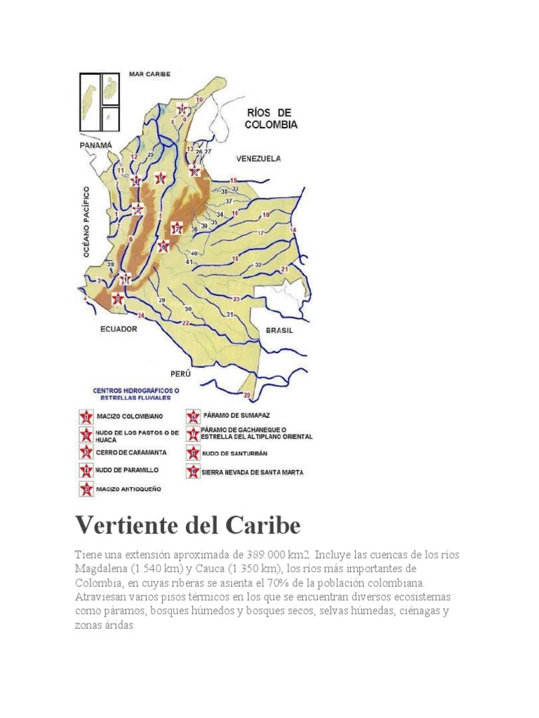 Vertiente Del Caribe | PDF
