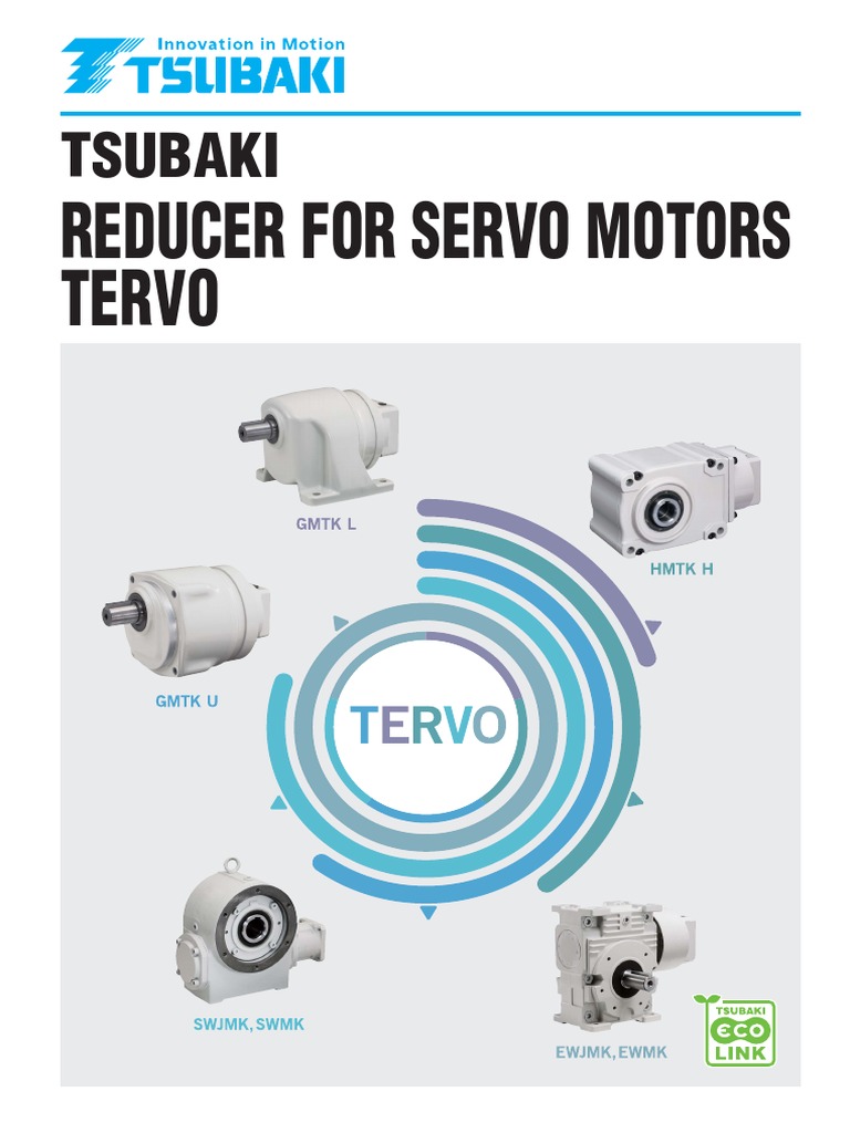 Tsubaki: Reducer For Servo Motors Tervo | PDF | Manufactured Goods ...