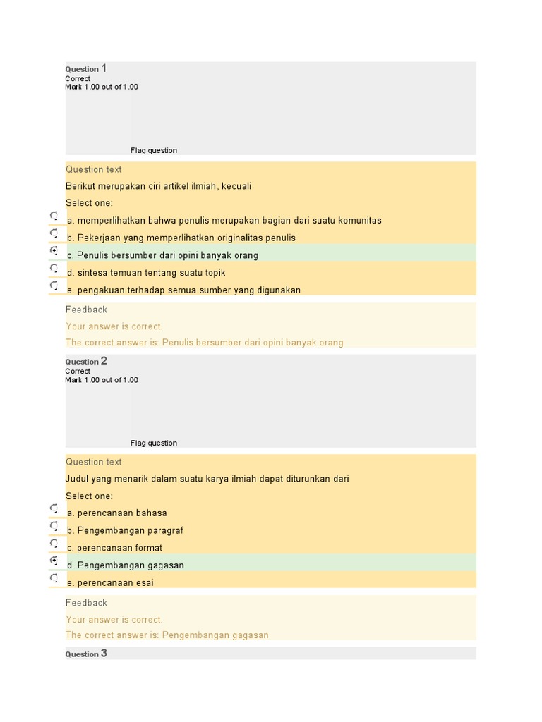 Quiz PI Setelah Uts | PDF