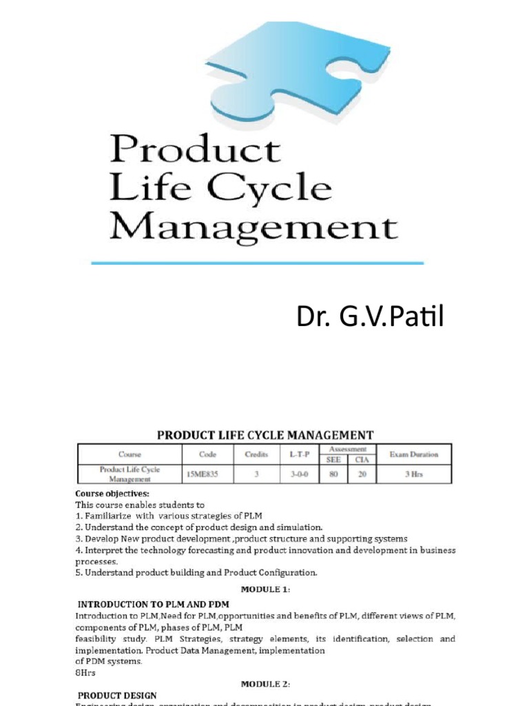 PLM Intro | PDF | Product Lifecycle | Business