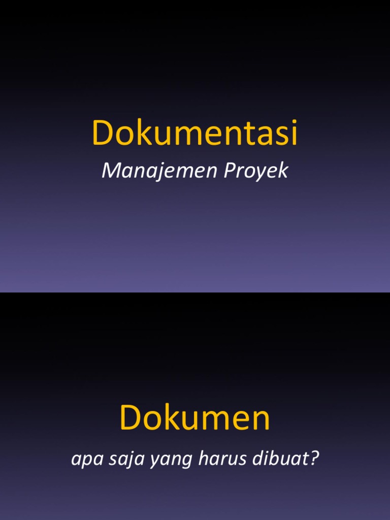 Project Management Documentation | PDF