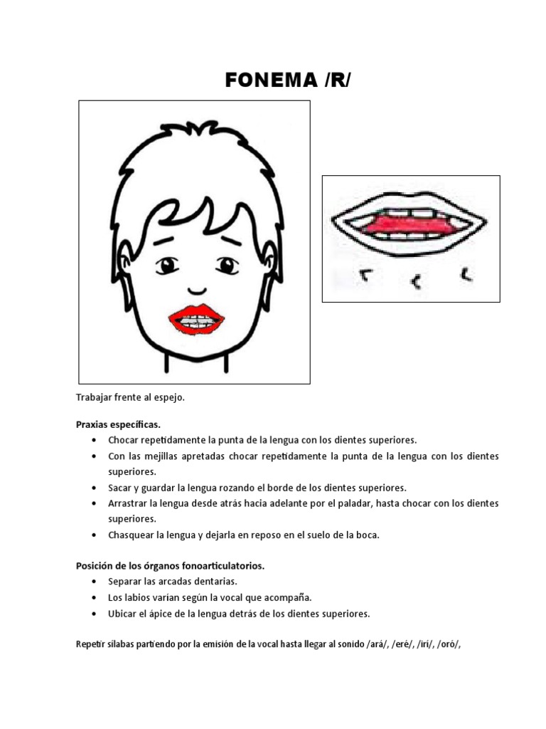 Fonemas R | PDF