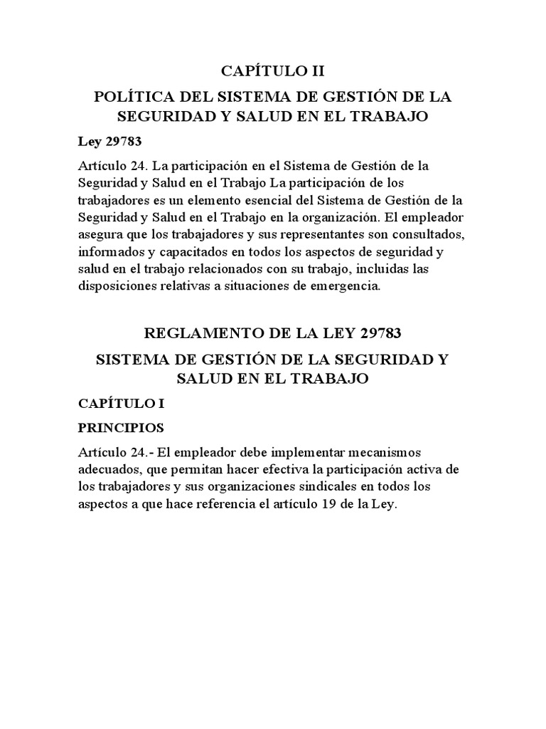 Ley 29783 Pdf