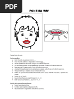 Ejercicios para La Articulación de La R | PDF | Sonido | Naturaleza