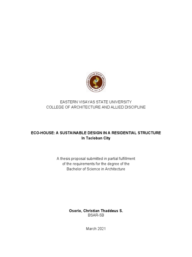 Thesis Proposal (Revised) | PDF | Aquaponics | Ventilation (Architecture)