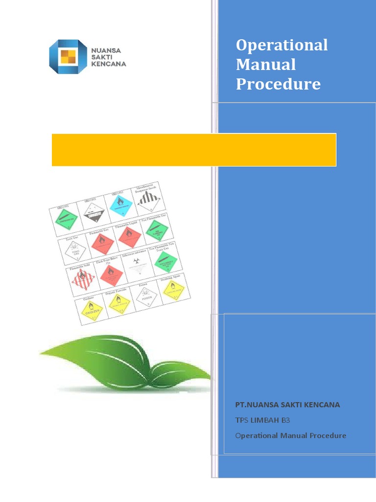 Sop Tps Limbah b3 | PDF