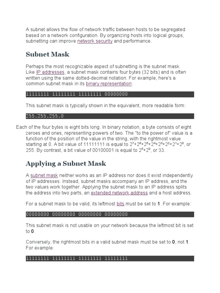 Understanding Subnetting Basics | PDF | Ip Address | Computer Network