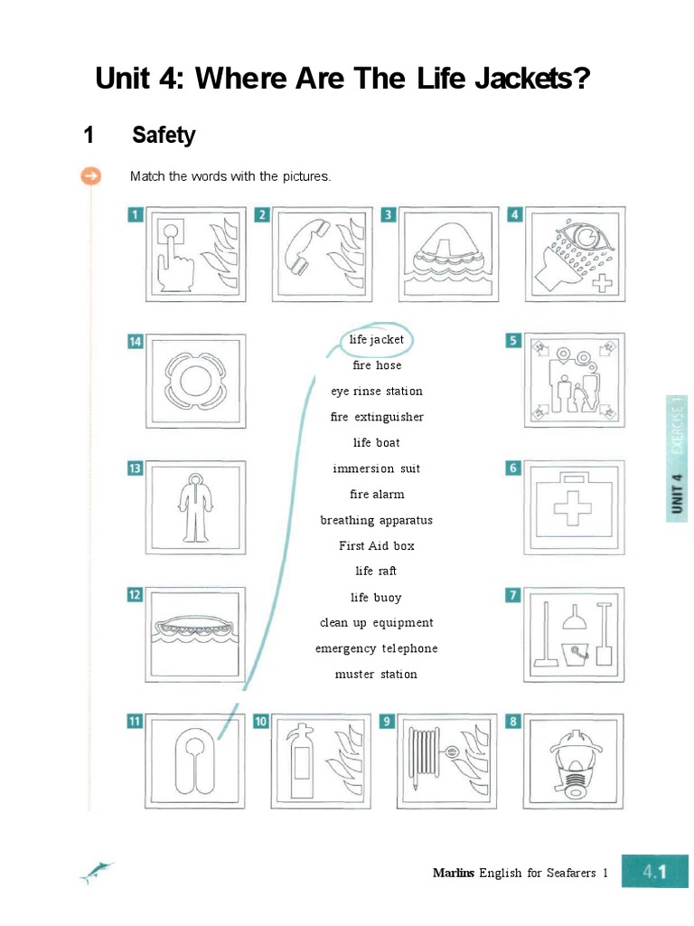 Marlins Study Pack 1 - Unit 4 | PDF | Equipment | Waterway And Maritime