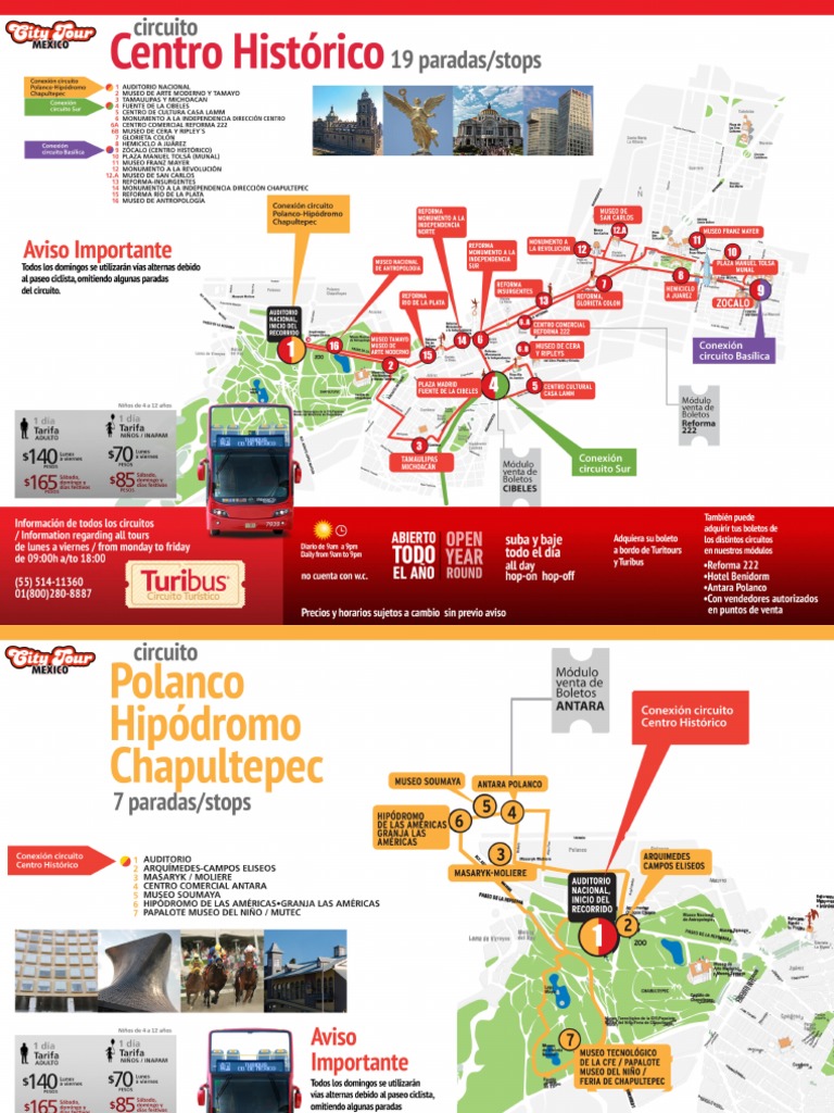 Mapas Descarga Turibus | PDF