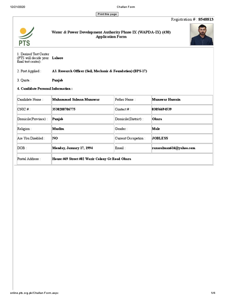 Water & Power Development Authority Phase IX (WAPDA-IX) (430 ...