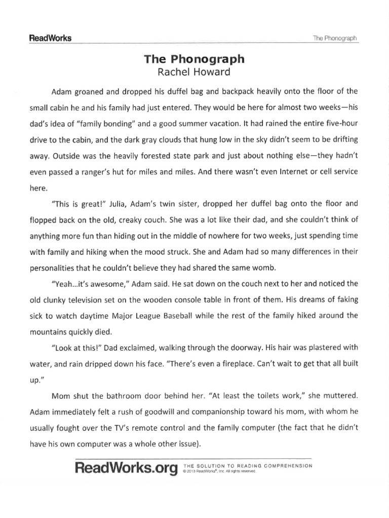 5 TH Grade Narrative Texts | PDF