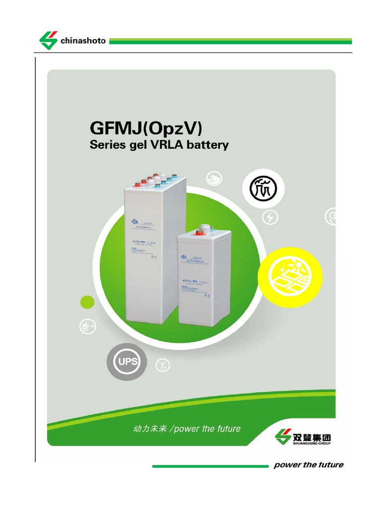 Compliant Standards DIN 40742 Gel Battery Applications | PDF ...