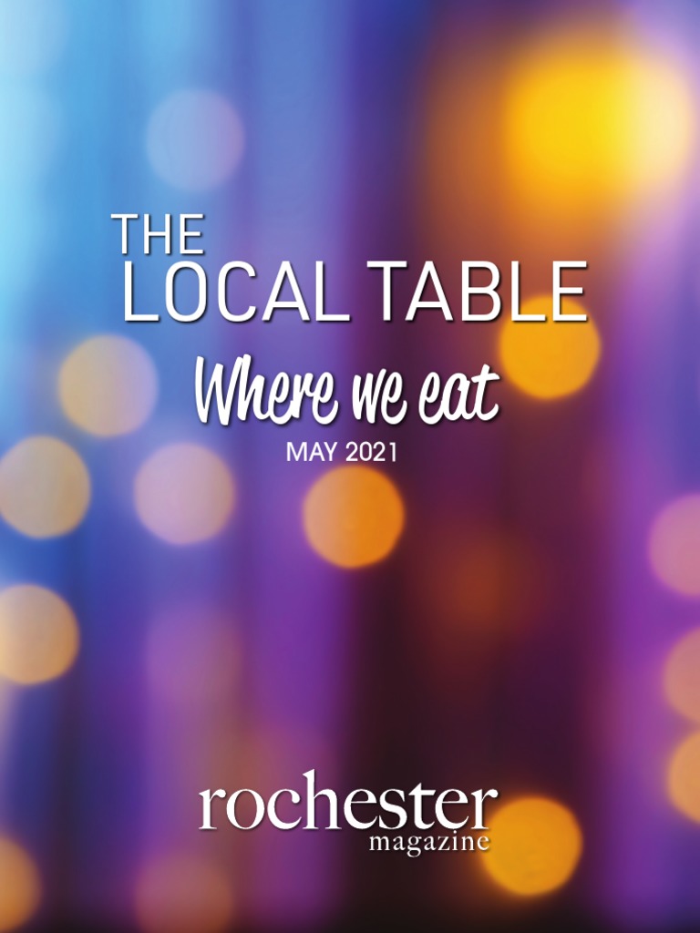 Local Table 0521 | PDF | Lunch | Restaurants