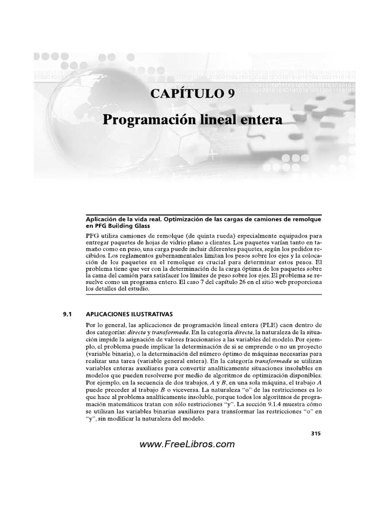 4 LC Programacion Lineal Entera 2 | PDF