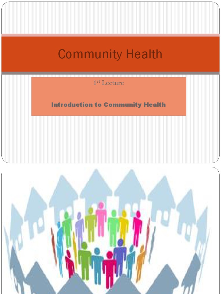 Introduction To Community Health | PDF | Community | Public Health