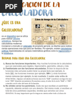 Manual de Uso Calculadora Científica | PDF | Raíz cuadrada | Logaritmo