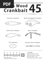 Shallow Diving Crankbait Template Guide | PDF