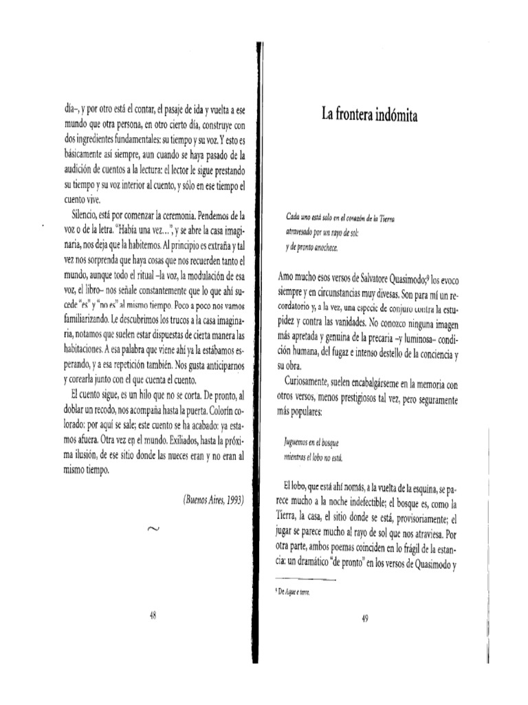 La Frontera | PDF