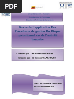 Presentation 1 | PDF | Risque opérationnel | Risque