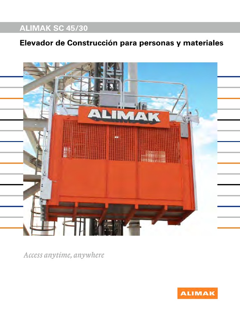 Alimak SC 45-30 - Es | PDF