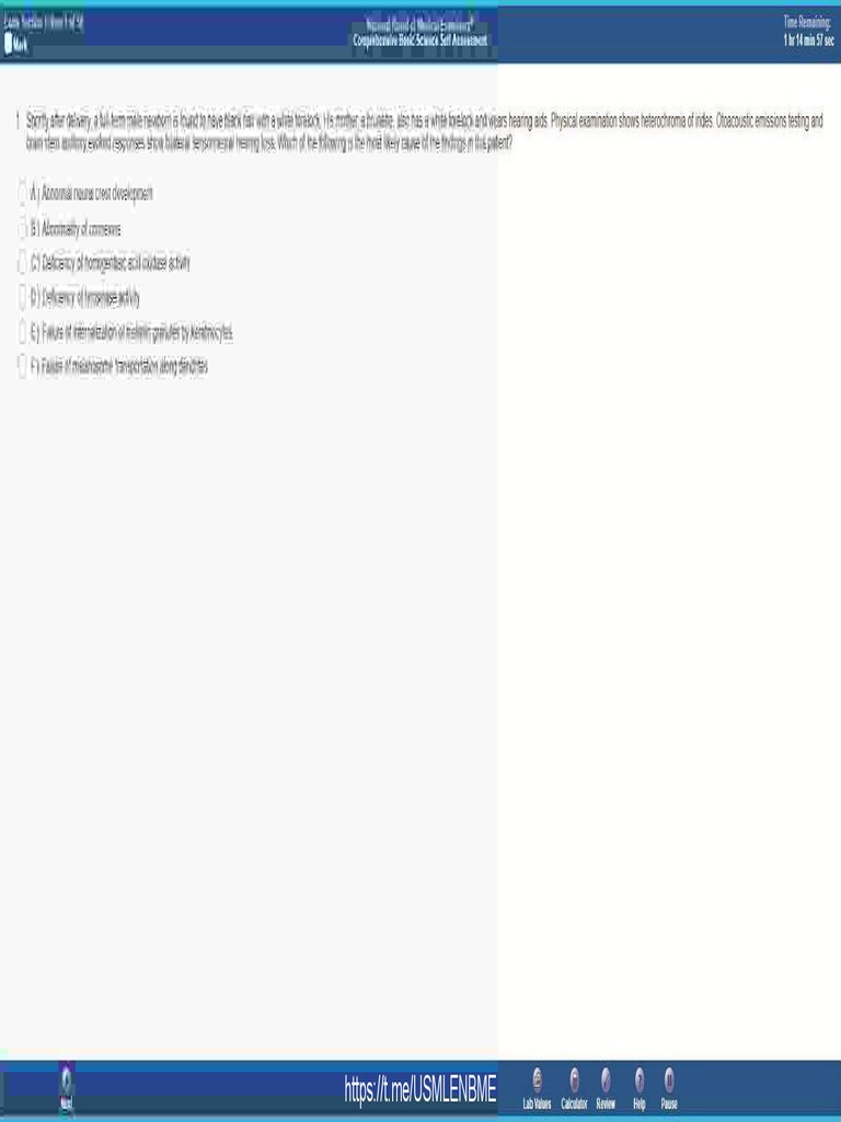 NBME 30 BLOCK 1-4-Compressed | PDF