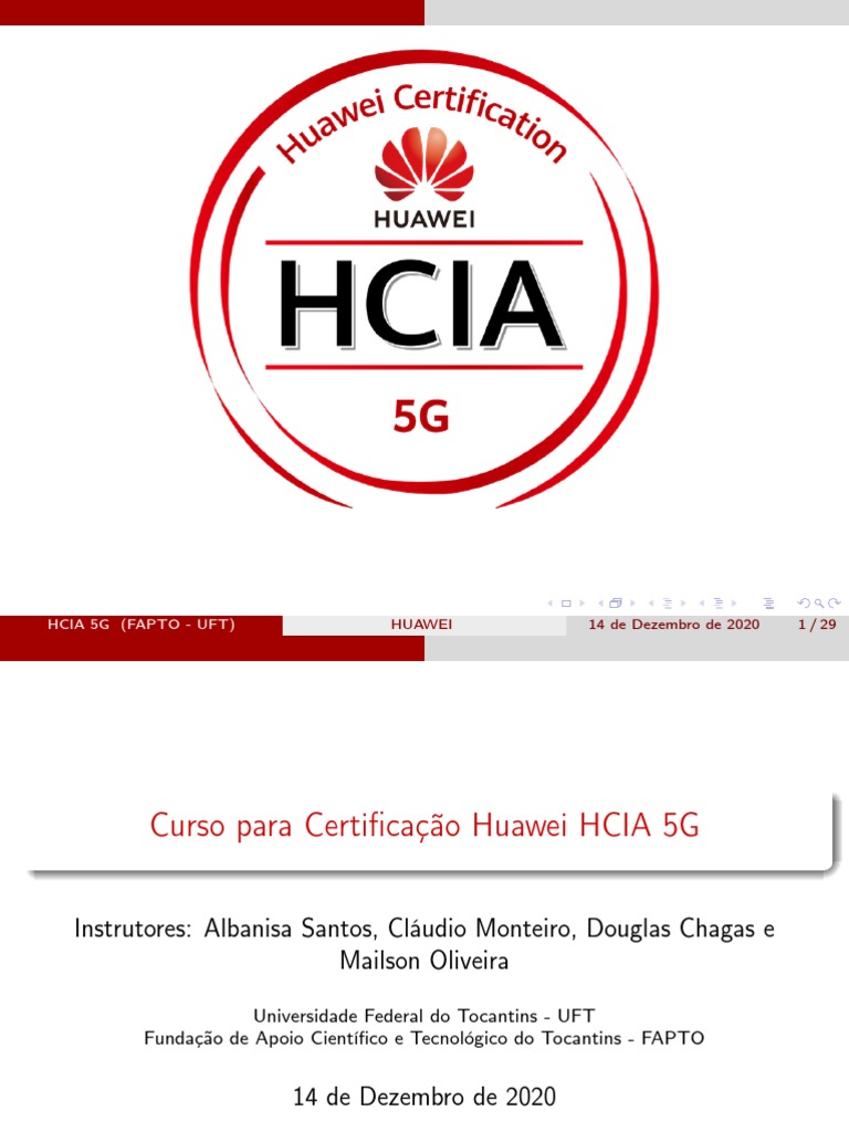HCIA 5G Aula01 | PDF | Eletrônicos | Era da Informação