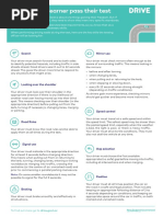 Sample Class C Drivers Written Test 1 | PDF | Traffic | Driving