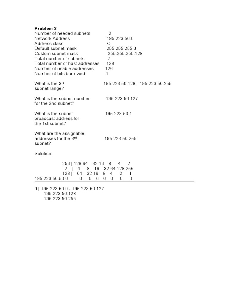 Problem 3 15 | PDF | Communications Protocols | Routing