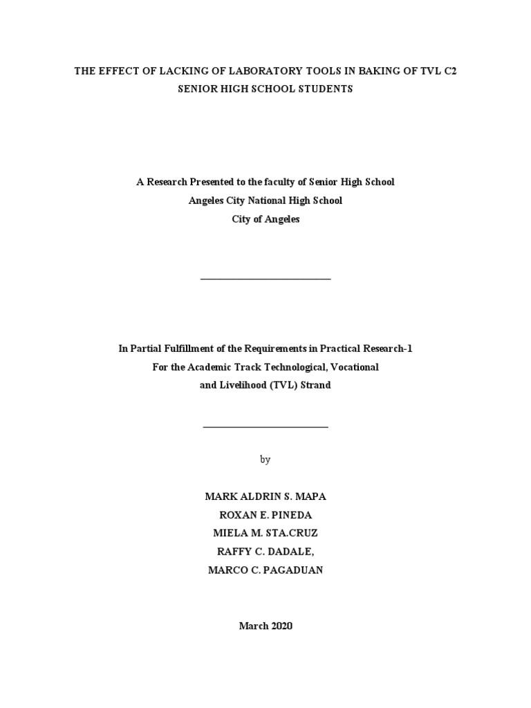 Complete Pract 1 | PDF | Baking | Bakery