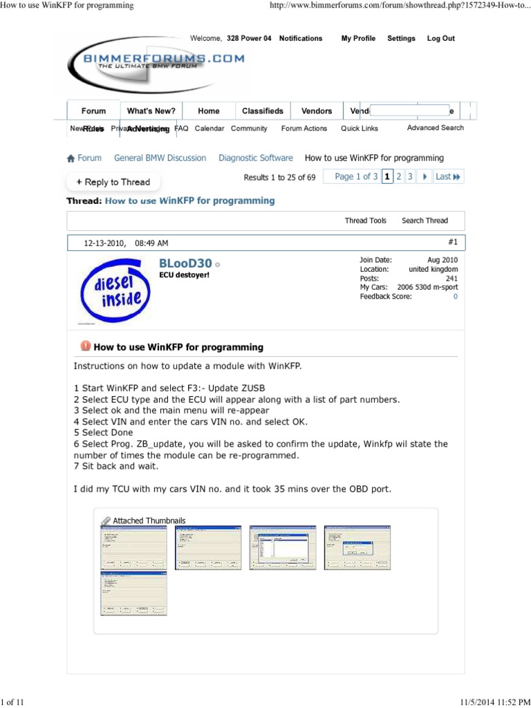 How To Use WinKFP For Programming | PDF | Internet Forum | Motor Vehicle