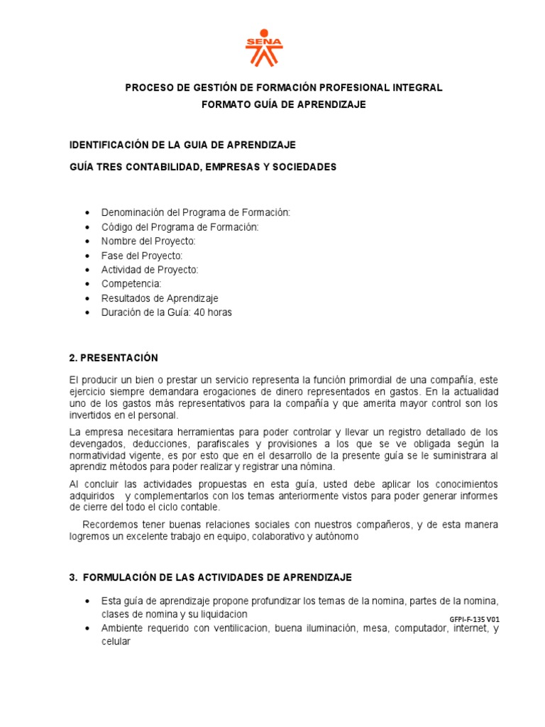 Guía de Nómina y Jornada Laboral | PDF | Bienestar | Salario