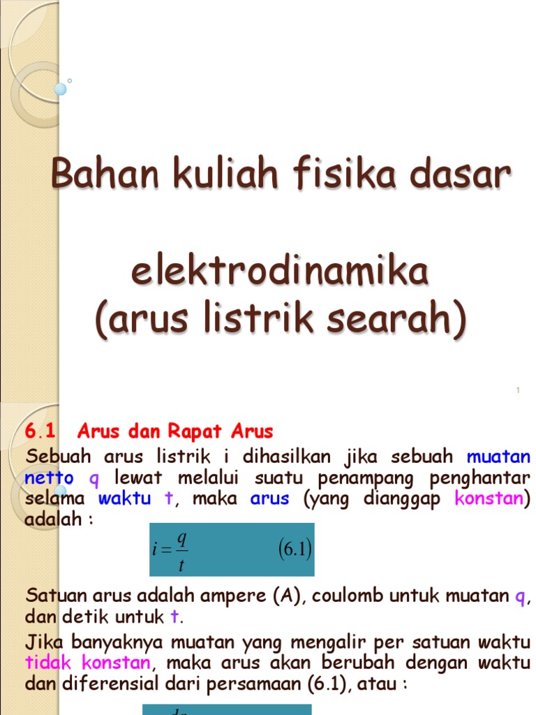 Elektrodinamika 2021 | PDF
